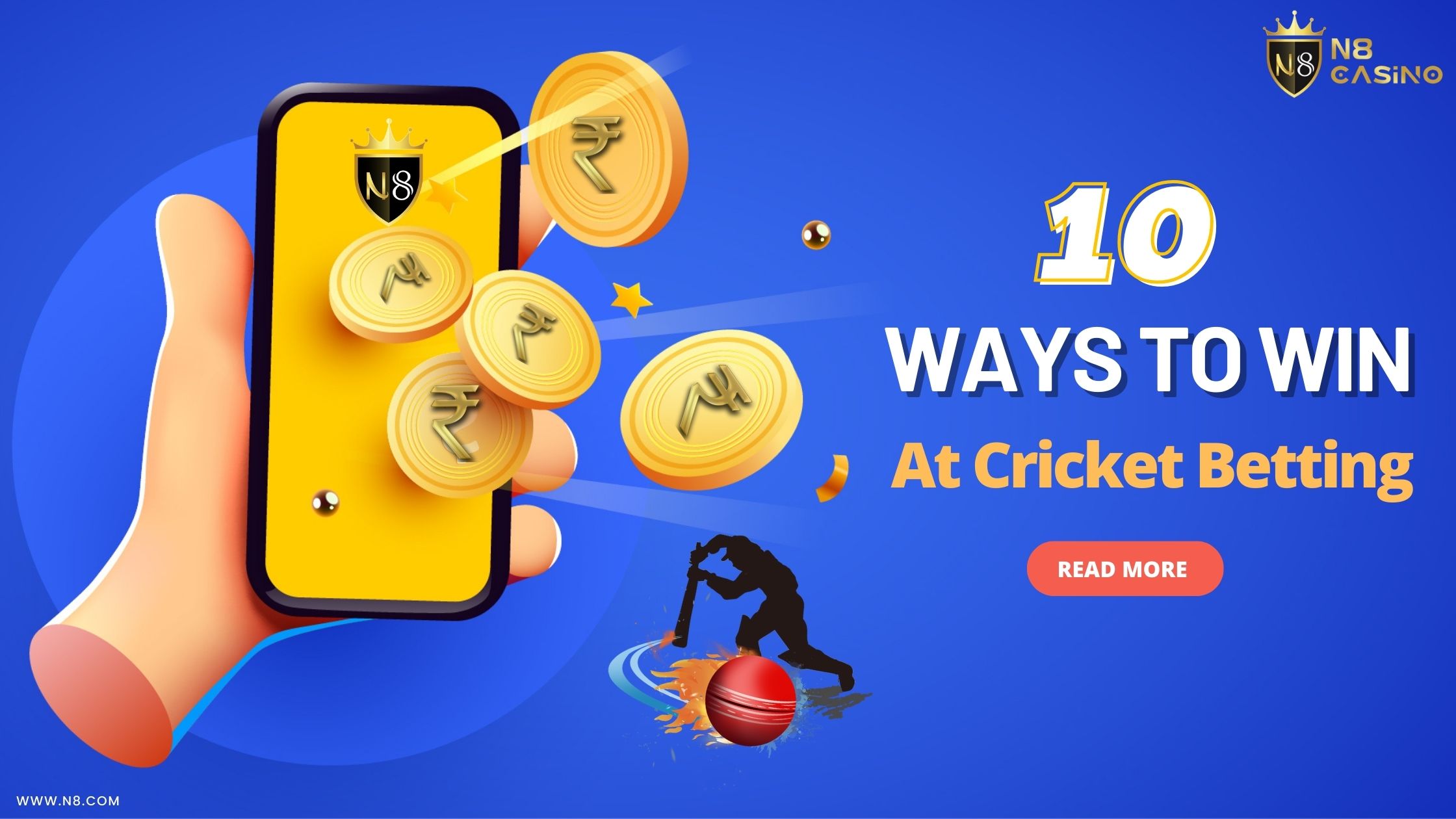 10 Ways To Win At Cricket Betting online - Betting Tips | N8 Games