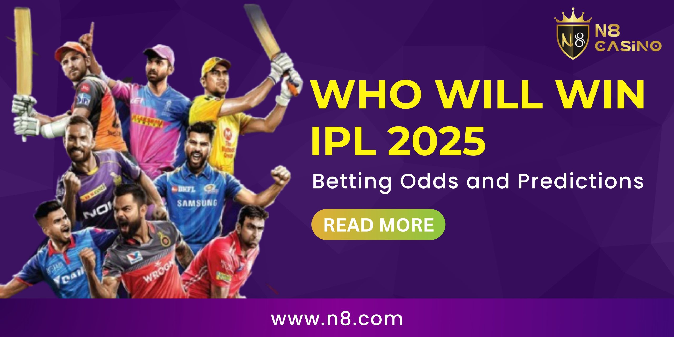 Who Will Win IPL 2025? Betting Odds and Predictions - N8 Games