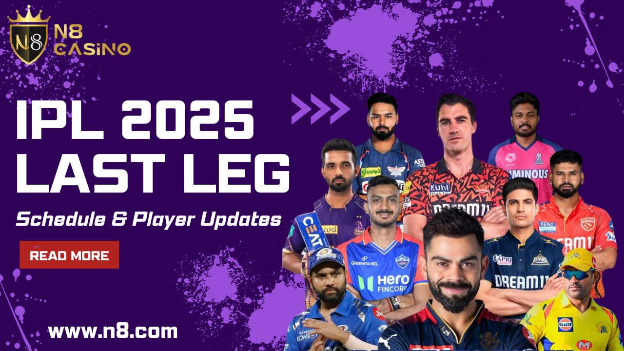 IPL 2025 Last Leg: Schedule & Player Updates - N8 Games