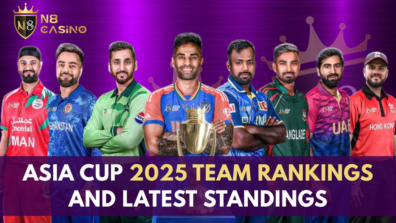 Asia Cup 2025 Team Rankings and Latest Standings - N8 Games