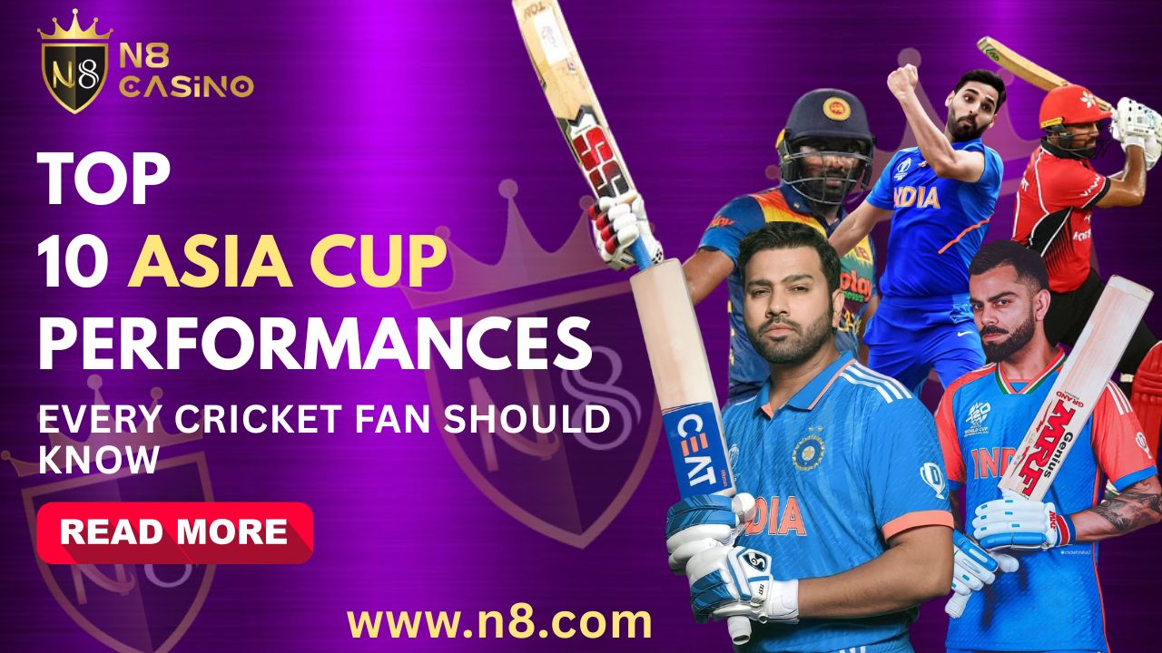 Top 10 Asia Cup Performances | N8 Games
